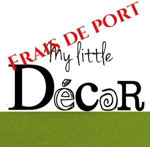 Frais de port d'envoi de colissimo international de 7kg. - Mylittledecor
